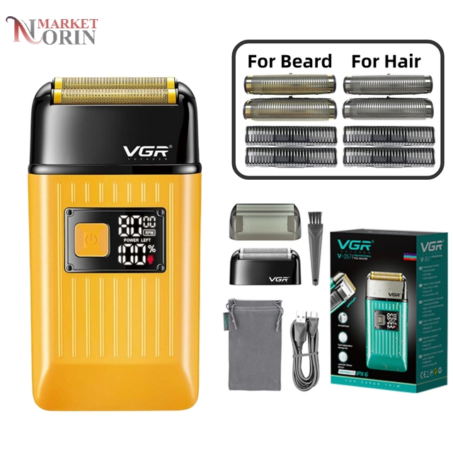 شیور حرفه‌ای وی جی ار مدل VGR V-357 اصل - نورین مارکت